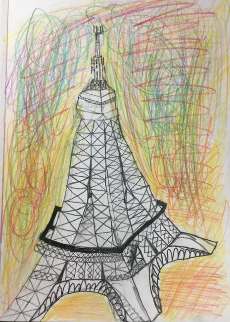 eiffel-tower | dot-art Schools
